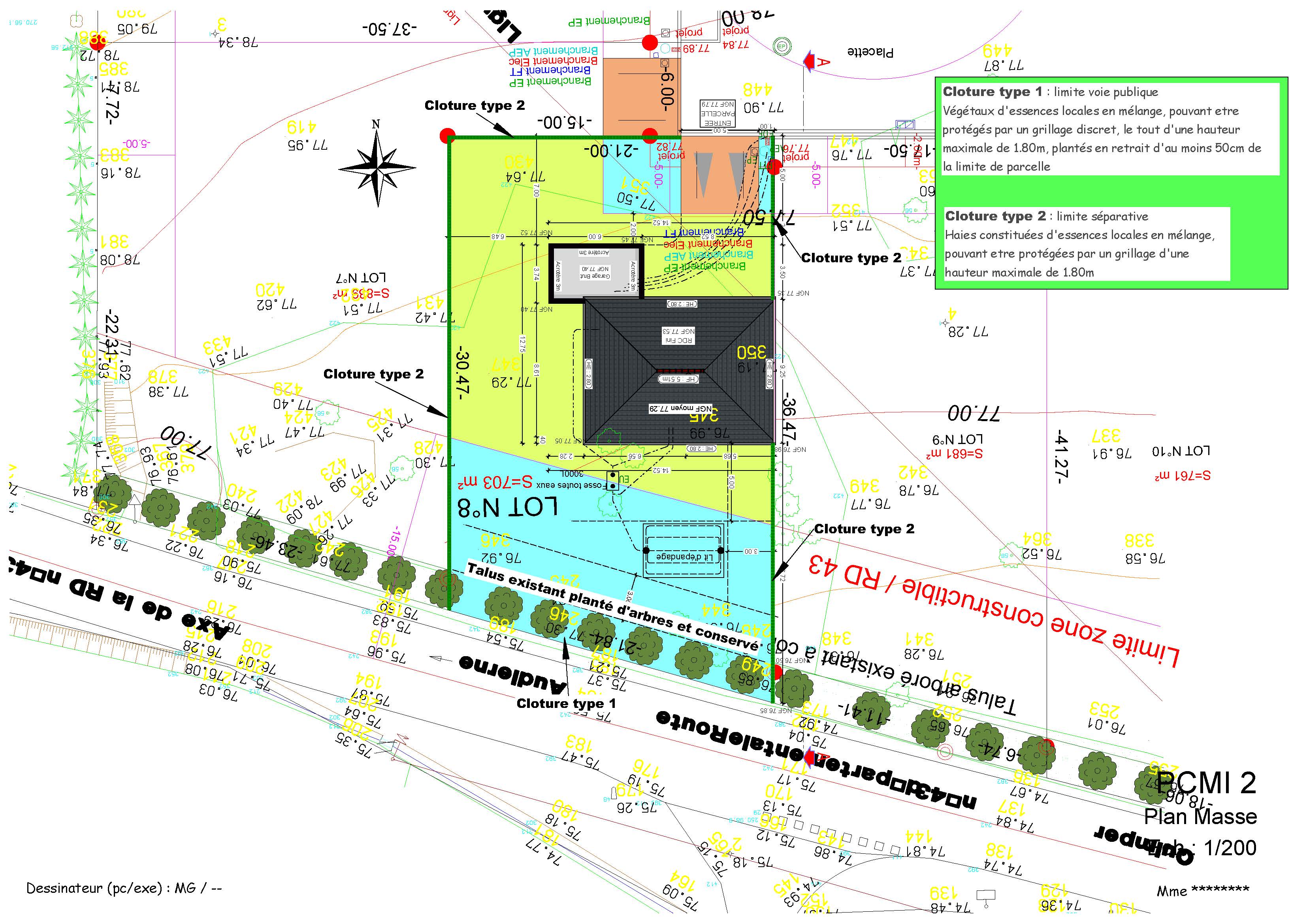 "AEdifi Plans" Dessinateur Architecture et BâtimentEXEMPLES DE DOSSIERS : Permis de Construire
